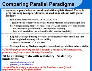 Parallel concepts1 | PPT | Programming Languages | Computing