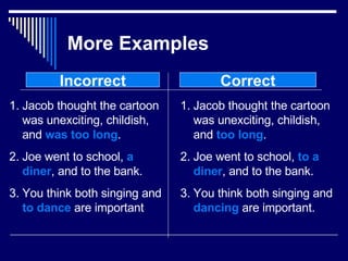 Parallel Structure | PPT