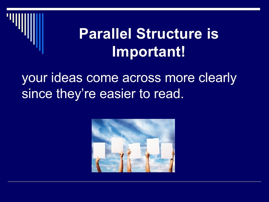 Parallel Structure