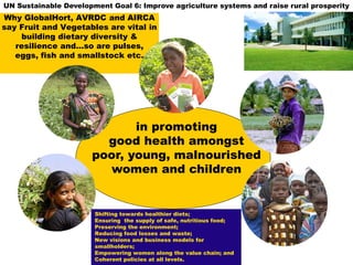 The Global Horticulture Initiative | PDF