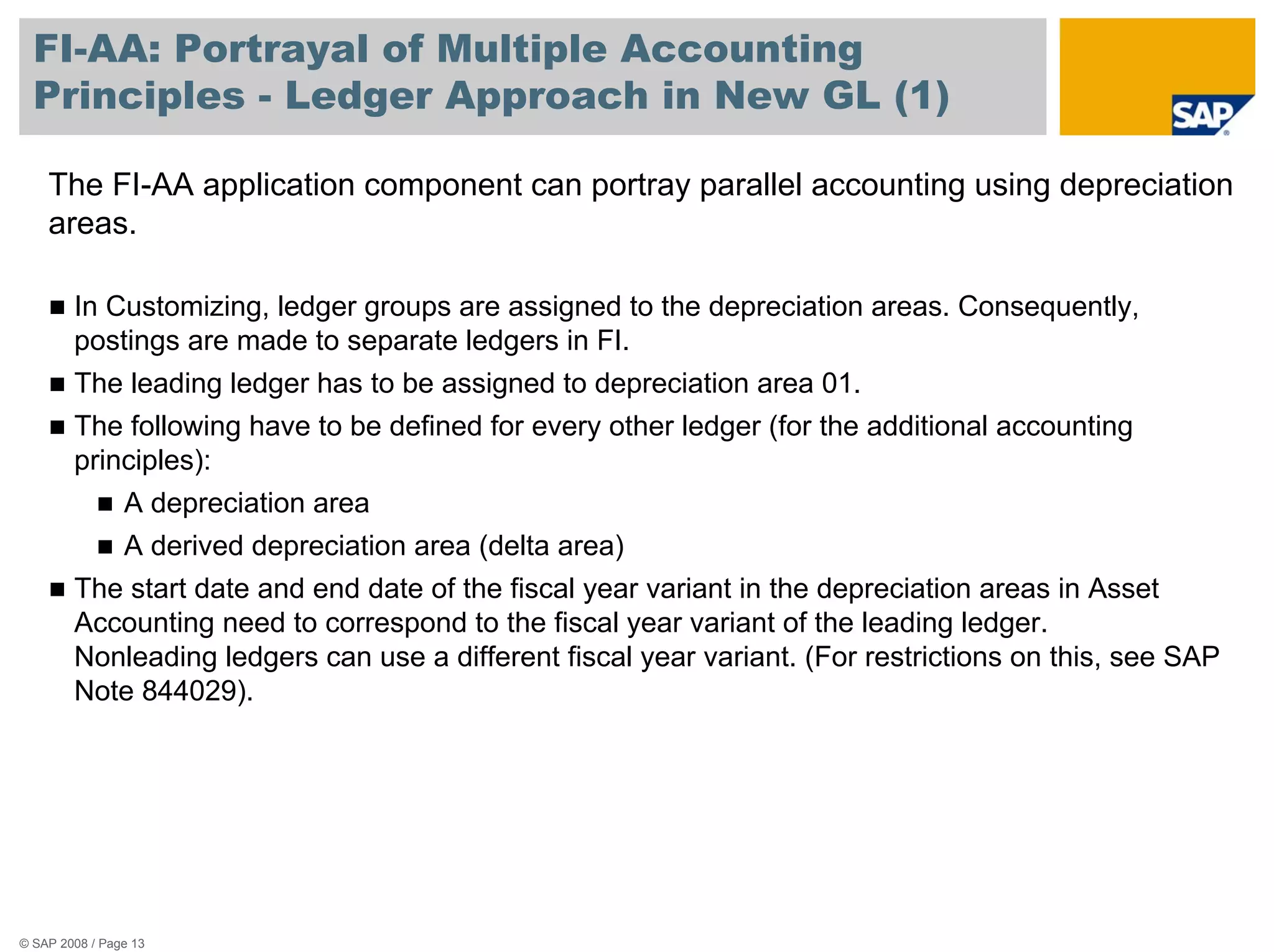 Parallel accounting in sap erp account approachversus ledger approachin ...