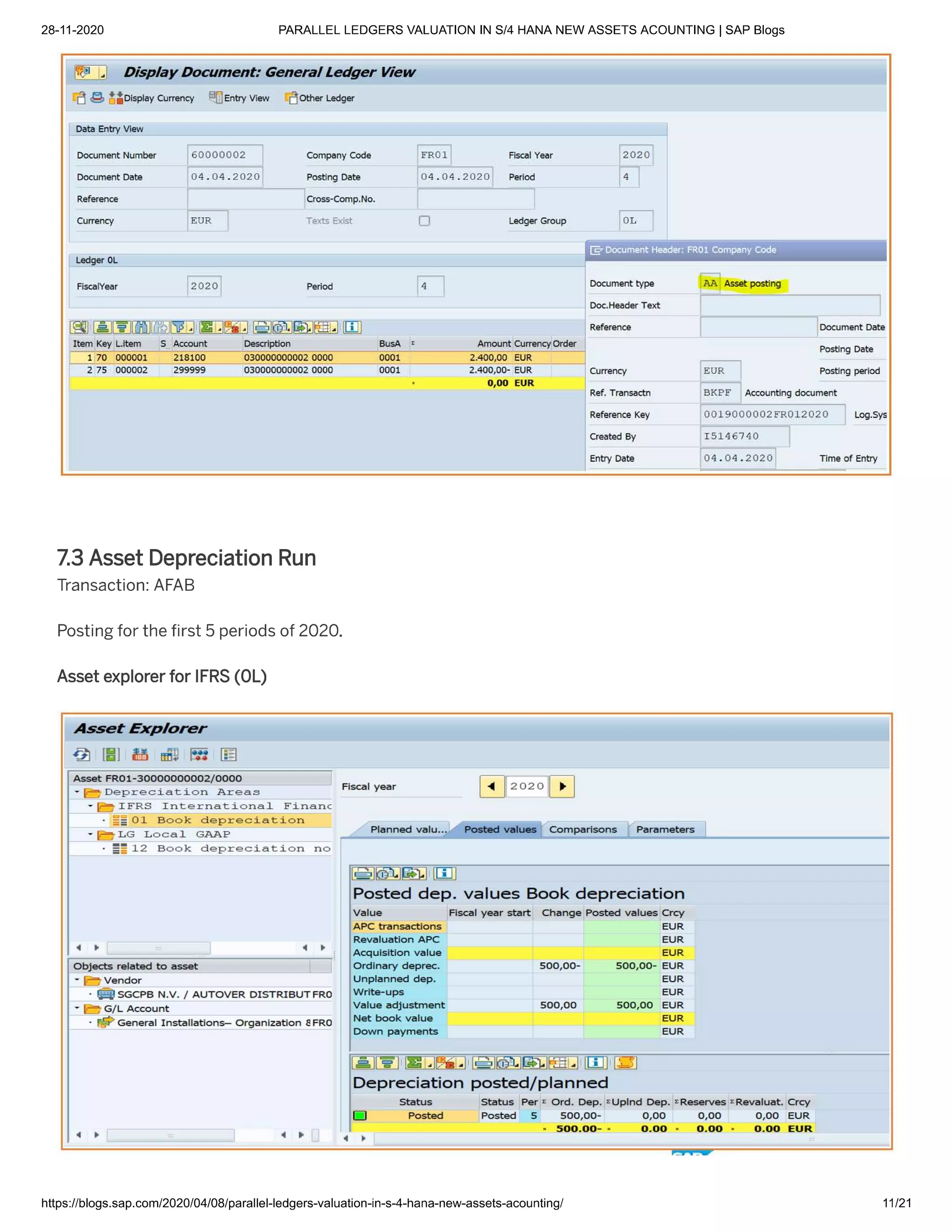 Parallel accounting principle | PDF