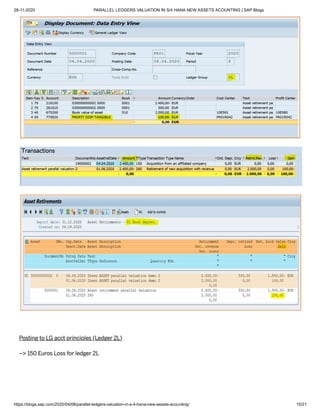 Parallel accounting principle | PDF