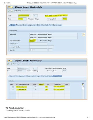 Parallel accounting principle | PDF