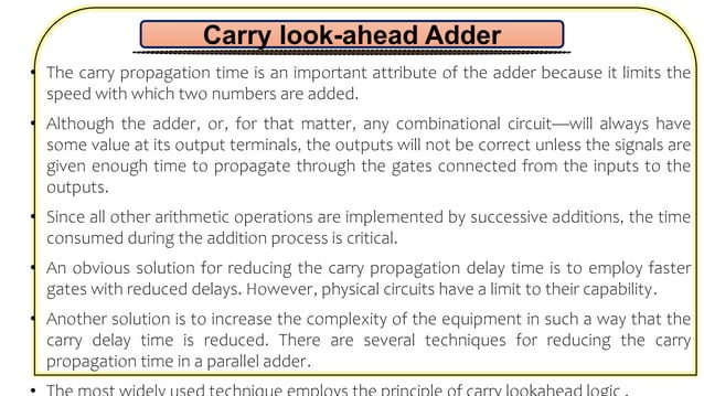 Parallel Adder_Mul_Mag.pptx | Programming Languages | Computing