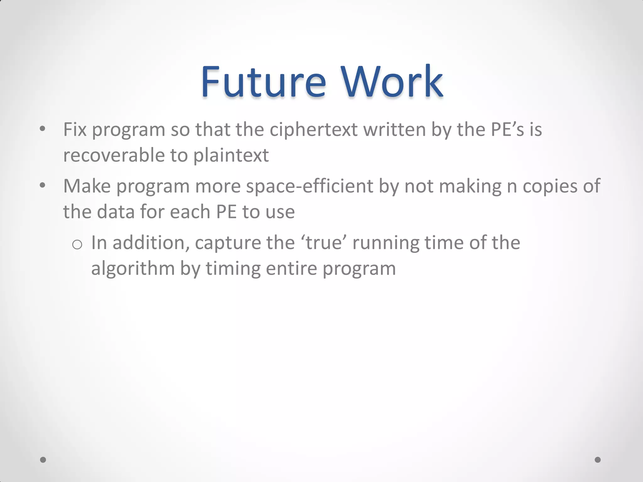 Parallel aes implementation | PDF