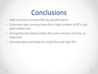 Parallel aes implementation | PDF