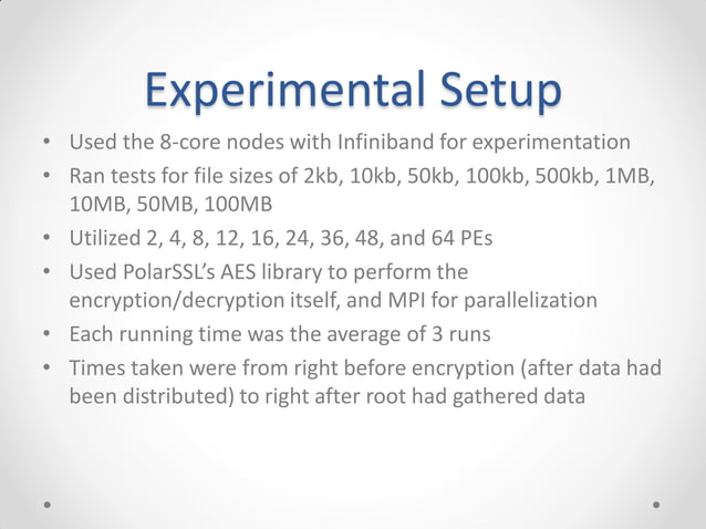 Parallel aes implementation | PPT