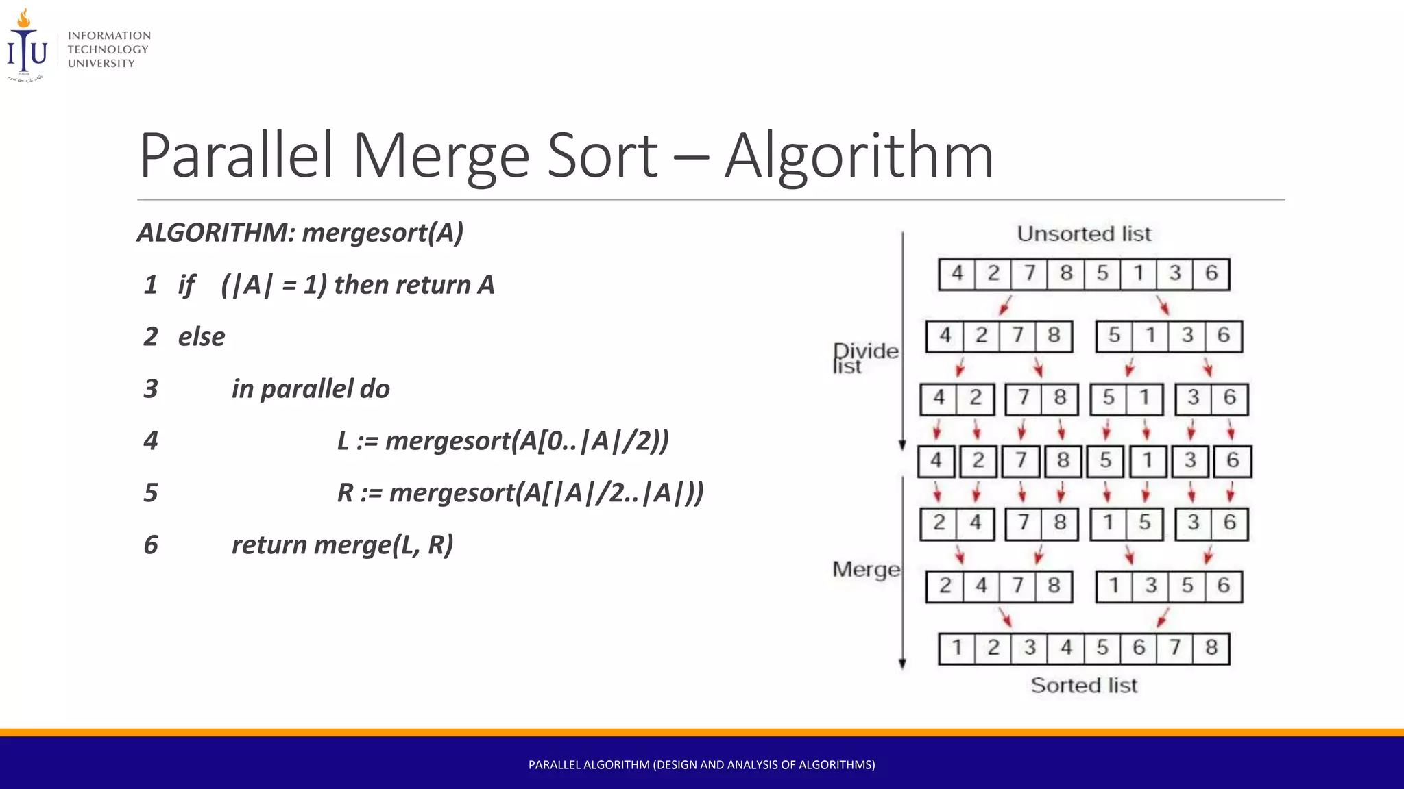 Parallel algorithms | PPTX