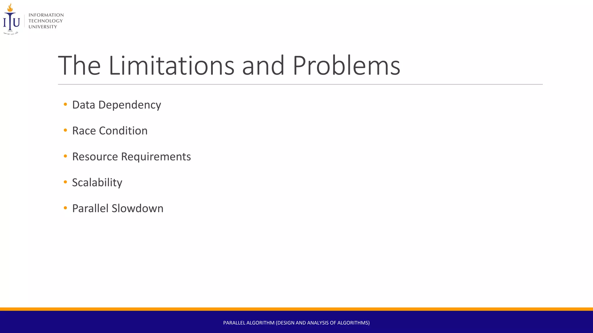 Parallel algorithms | PPT Parallel algorithms | PPT
