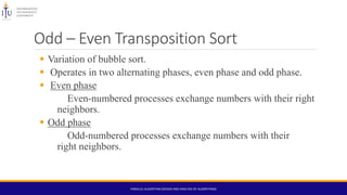 Parallel algorithms | PPTX