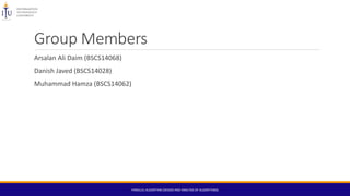Parallel algorithms | PPTX