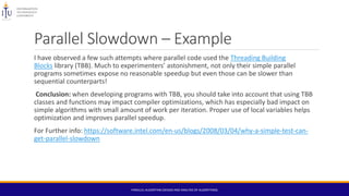 Parallel algorithms | PPTX