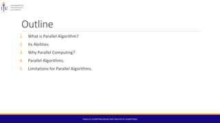 Parallel algorithms | PPTX