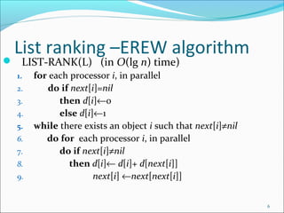 Parallel algorithms | PPT