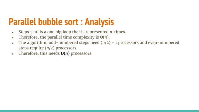 Parallel Sorting Algorithms Pdf Programming Languages Computing 0589
