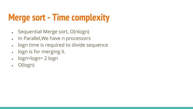 Parallel Sorting Algorithms Ppt 4801
