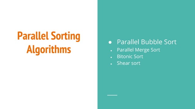 Parallel sorting Algorithms | PDF | Programming Languages | Computing