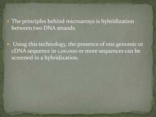 Parallel analysis of gene expression | PPT