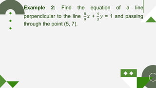 PPTX in PARALLEL AND PERPENDICULAR LINES | PPTX