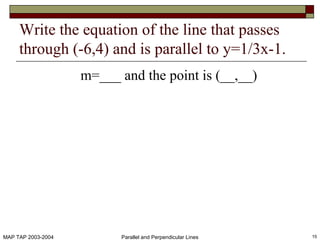 Parallel and perpendicular_lines 1.1 | PPT