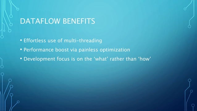 Parallel And Async Processing Using Tpl Dataflow Ppt 6454