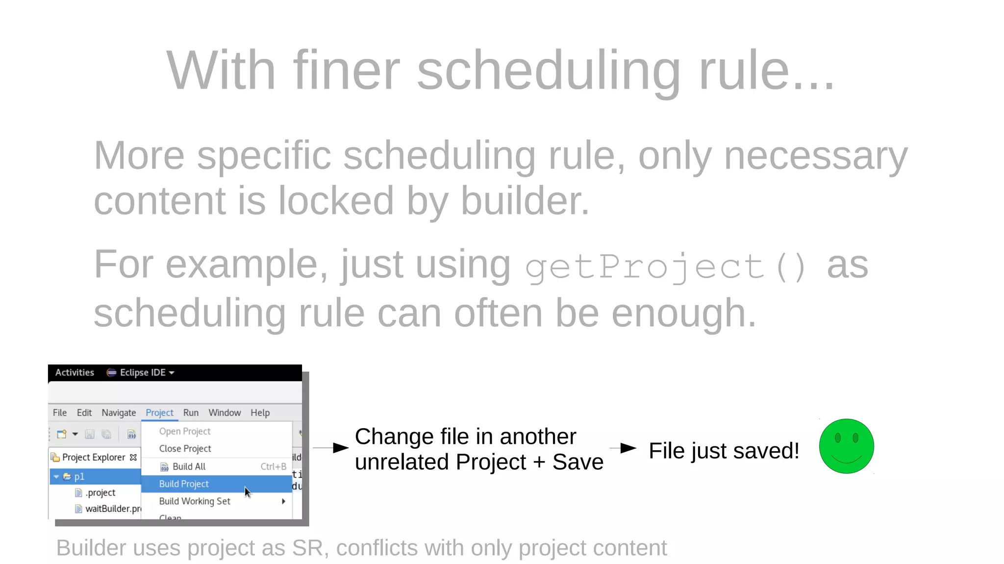 Parallel Builds In Eclipse Ide Workspace Ppt