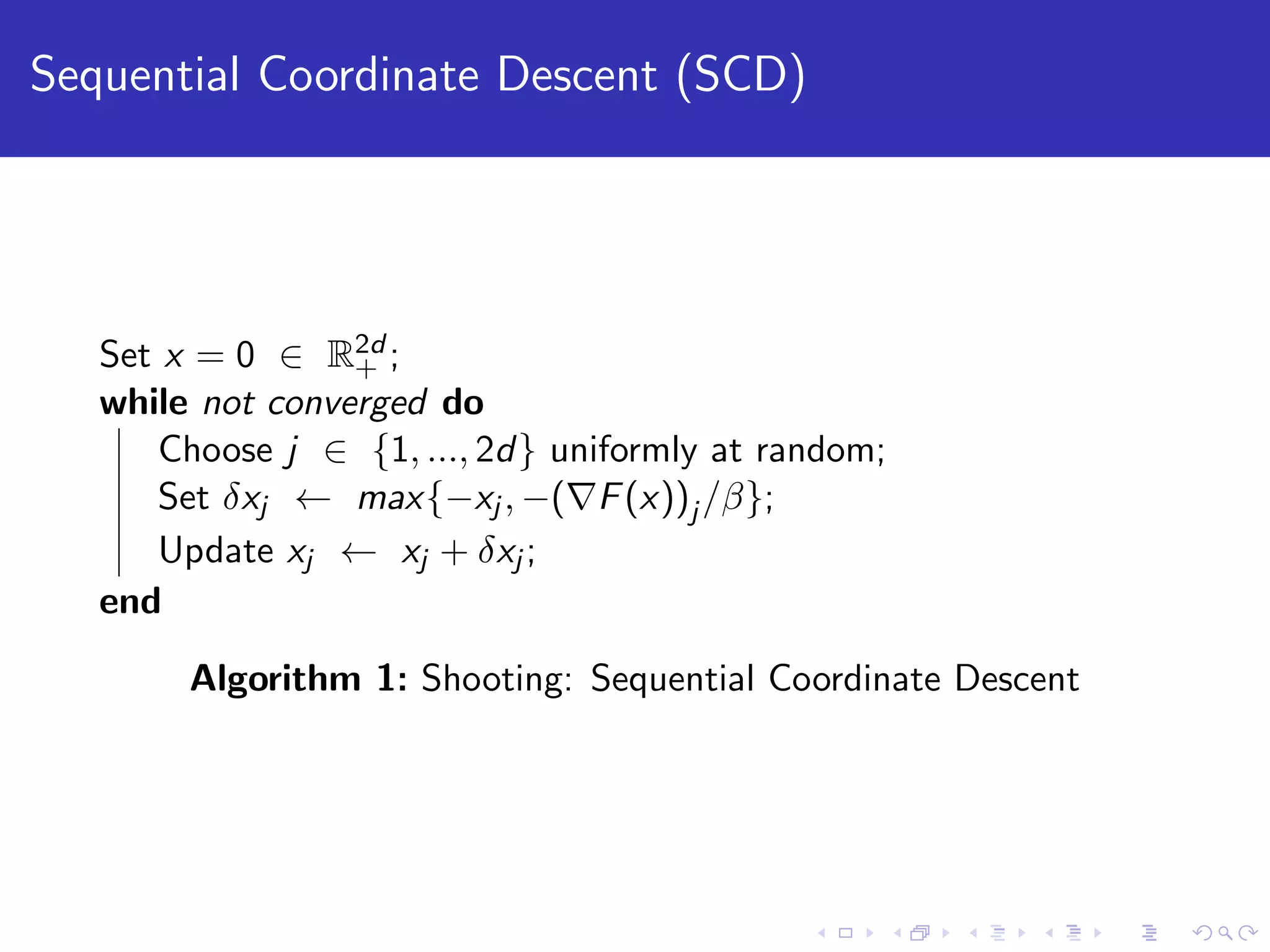 Parallel Coordinate Descent Algorithms Ppt 