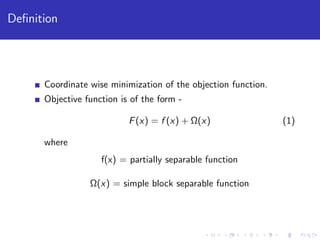 Parallel Coordinate Descent Algorithms | PDF | Programming Languages | Computing