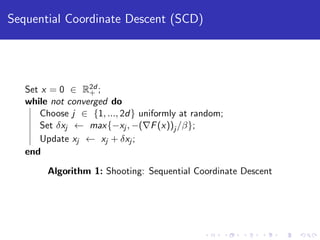 Parallel Coordinate Descent Algorithms | PDF | Programming Languages | Computing
