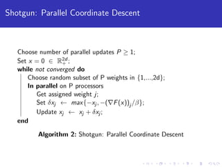 Parallel Coordinate Descent Algorithms | PDF | Programming Languages | Computing
