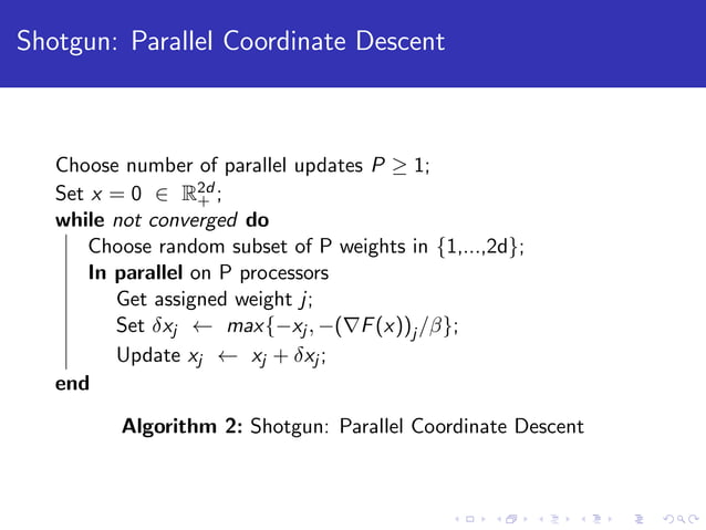 Parallel Coordinate Descent Algorithms | PDF | Programming Languages | Computing