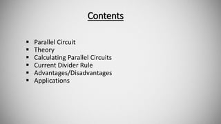 Parallel Circuits | PPTX