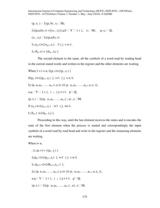 Parallel communicating extended finite automata systems | PDF
