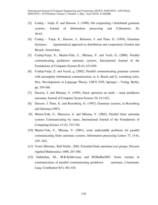 Parallel communicating extended finite automata systems | PDF