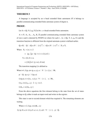 Parallel communicating extended finite automata systems communicating ...
