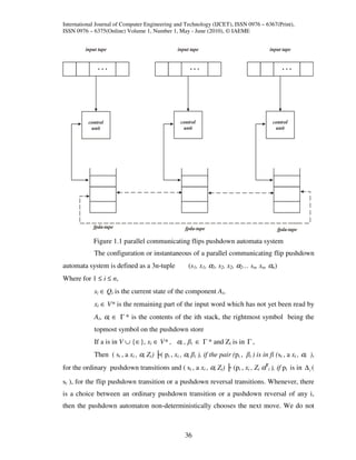 Parallel communicating flip pushdown automata systems communicating by stacks | PDF
