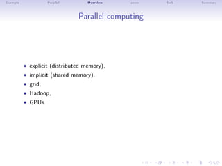 Parallel Computing with R | PPT
