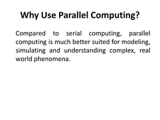 Parallel computing | PPTX