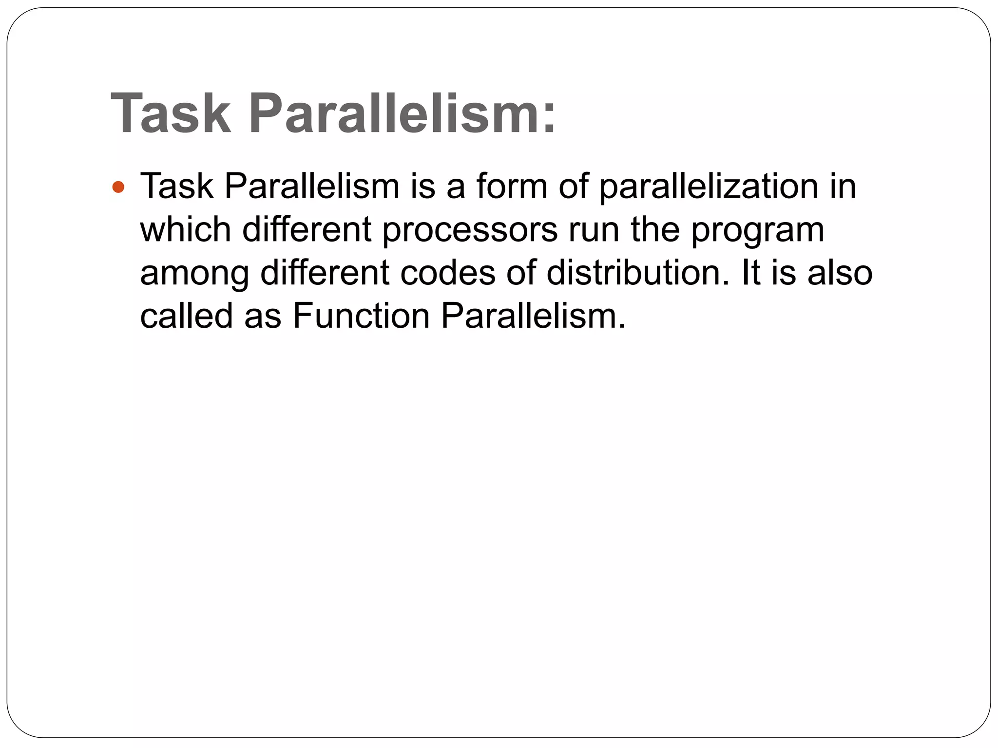 Parallel computing and its applications | PPTX