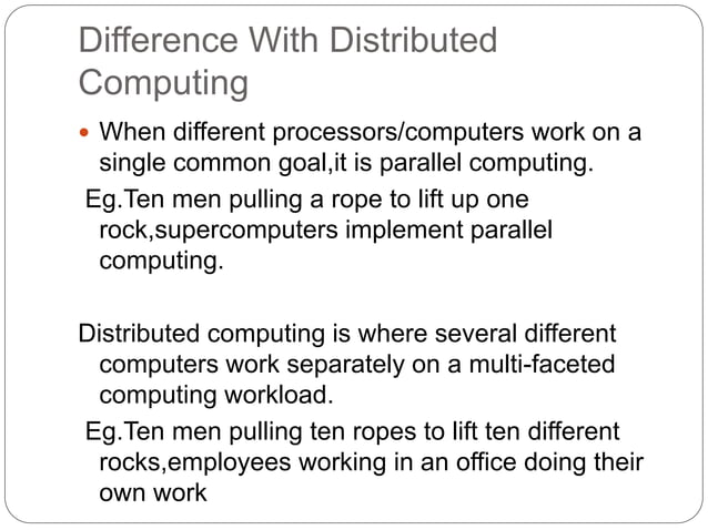 Parallel computing and its applications | PPTX