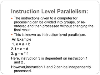 Parallel computing and its applications | PPTX
