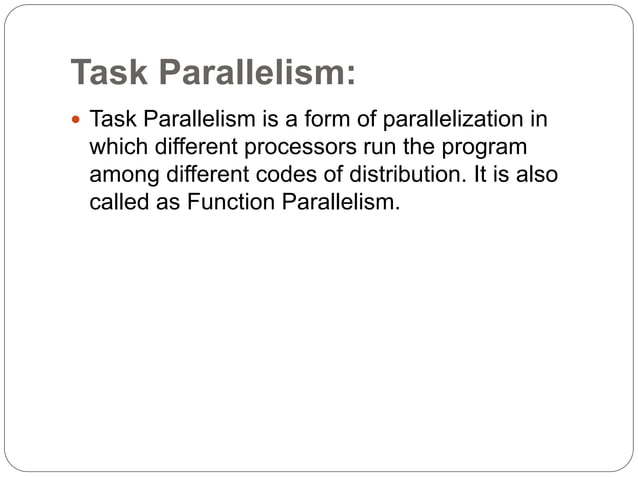 Parallel computing and its applications | PPTX