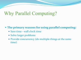 Parallel computing in india | PPTX