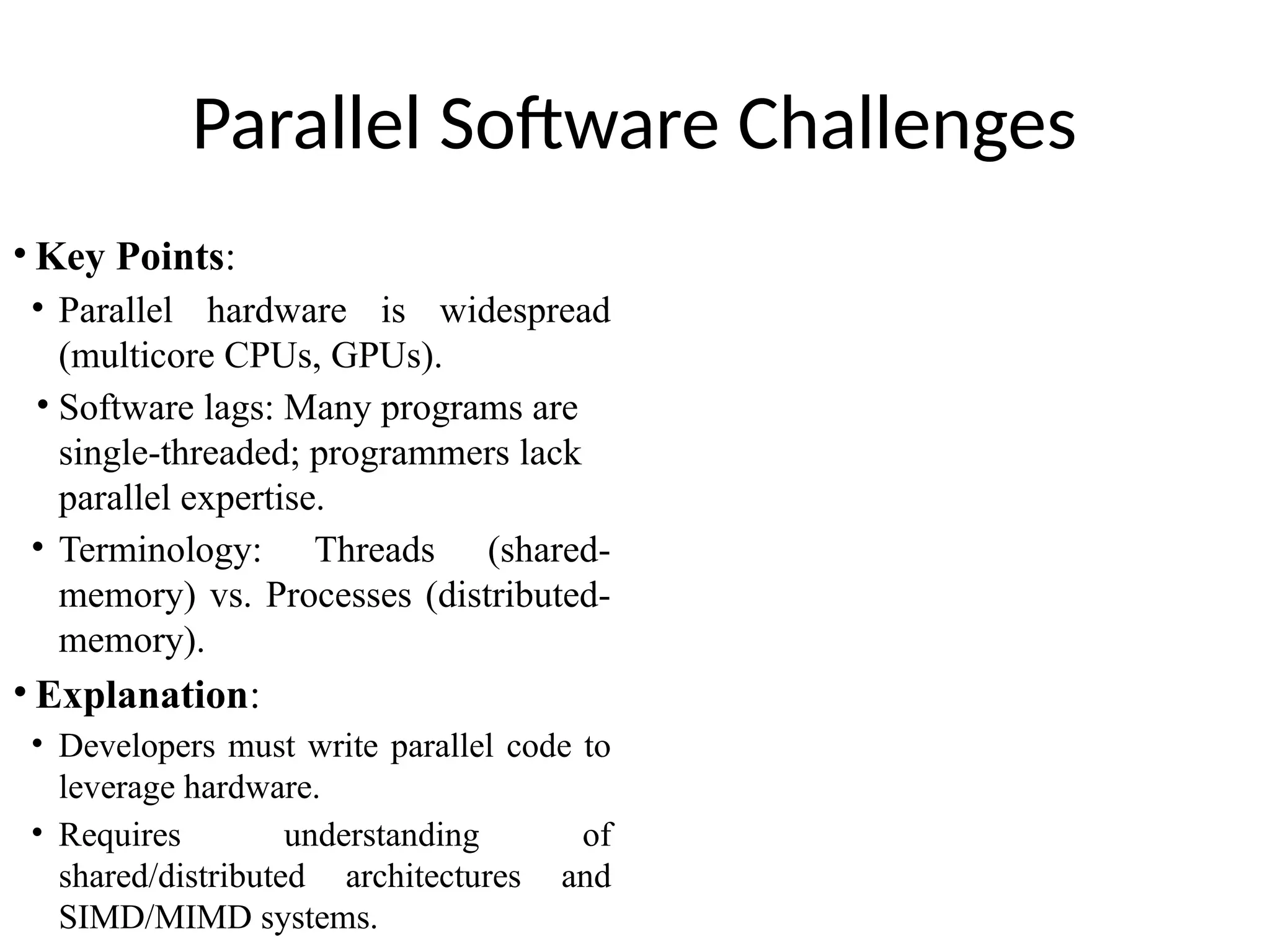 Parallel Computing Module 1 Part A VTU PPT | PPTX