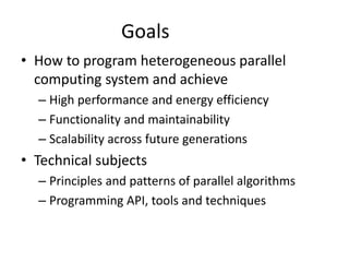 Parallel Computing on the GPU | PPTX