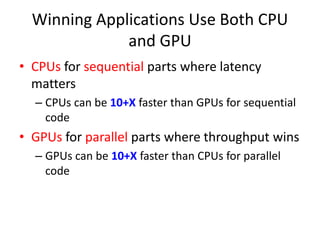 Parallel Computing on the GPU | PPTX