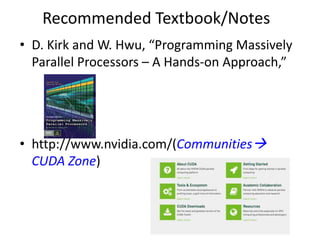 Parallel Computing on the GPU | PPTX