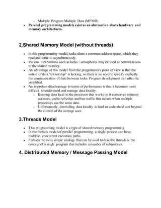 Parallel computing persentation | DOCX