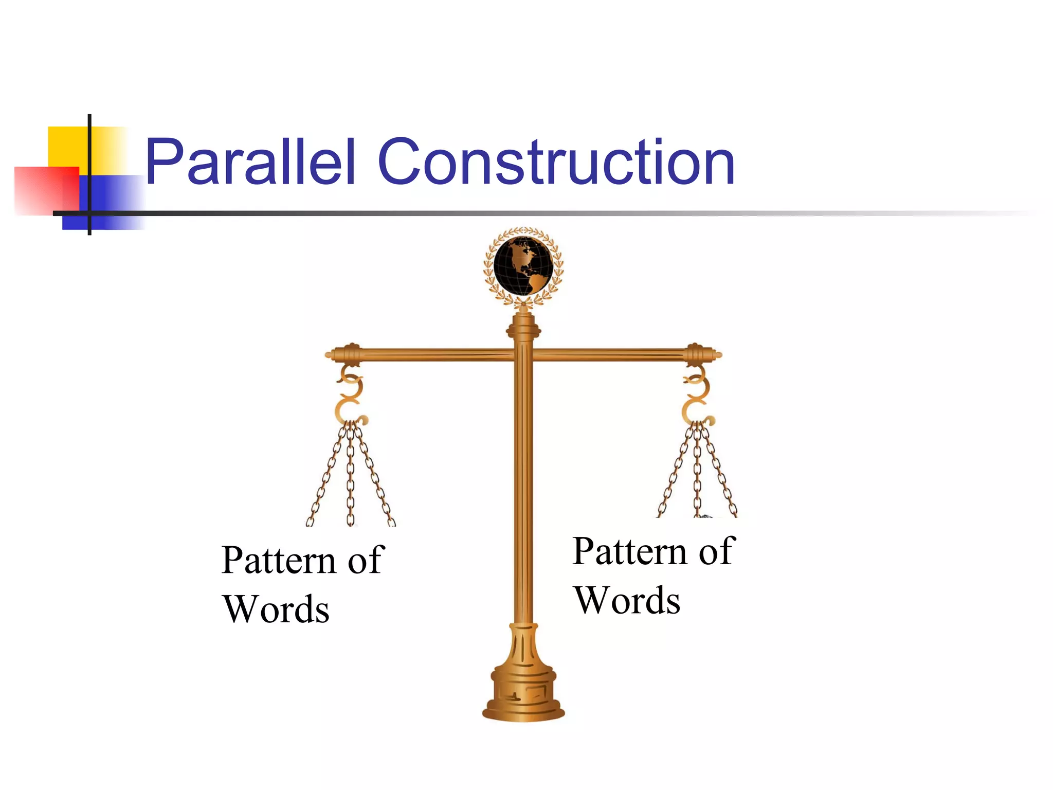 Parallel constr notes powerpoint | PPT